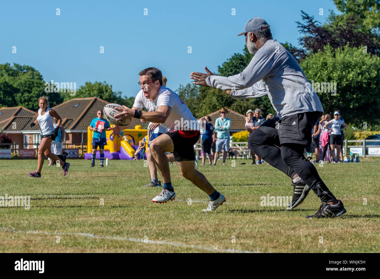 Football touch line hi-res stock photography and images - Alamy