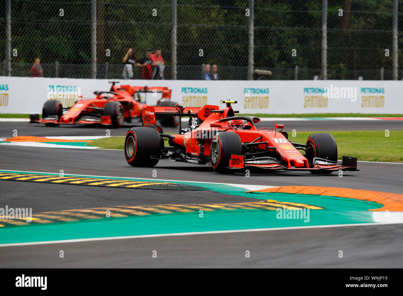 The Formula 1 Italian GP weekend in Monza Circuit Milan Italy Stock ...