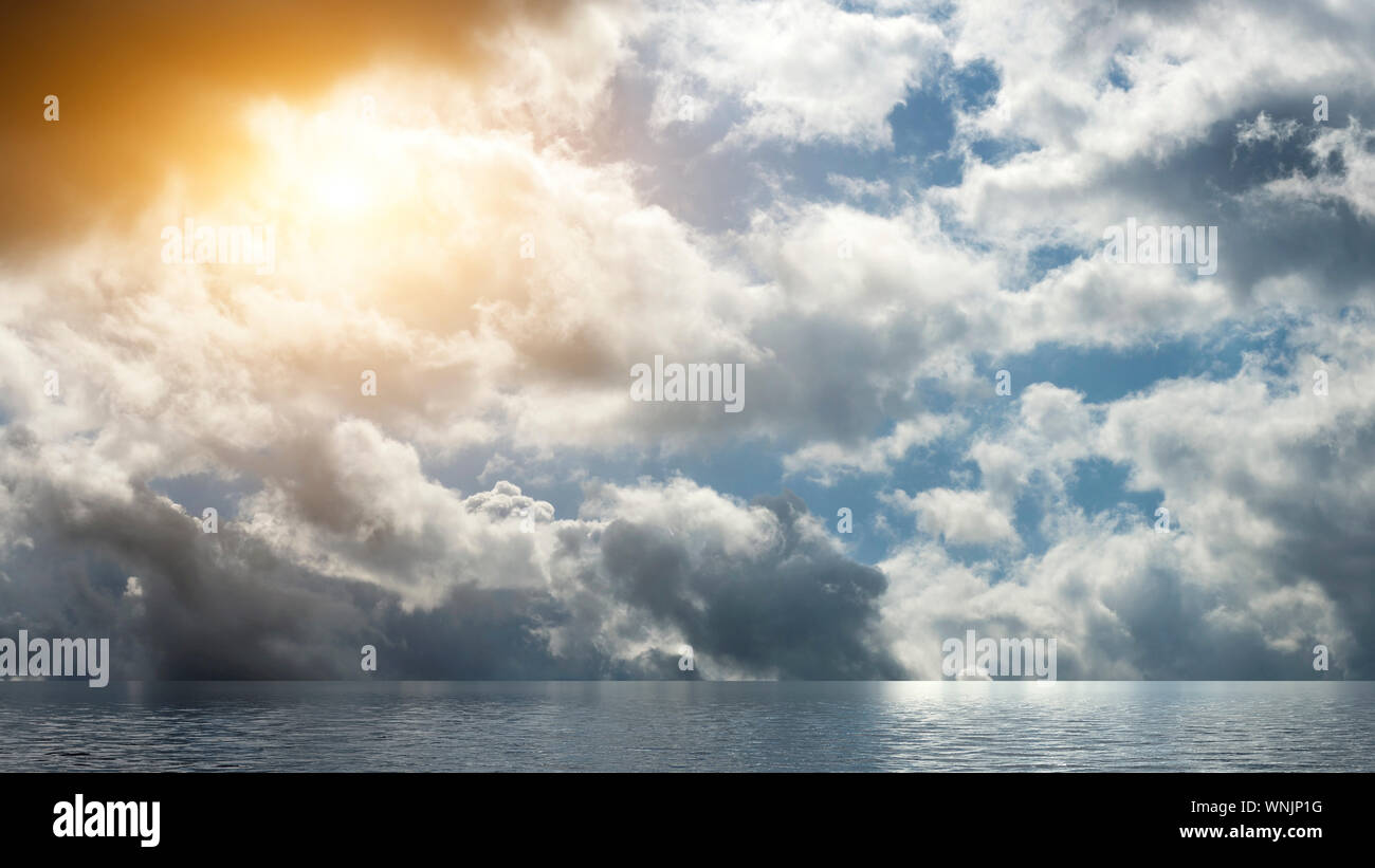 Ocean sky before storm hi-res stock photography and images - Alamy