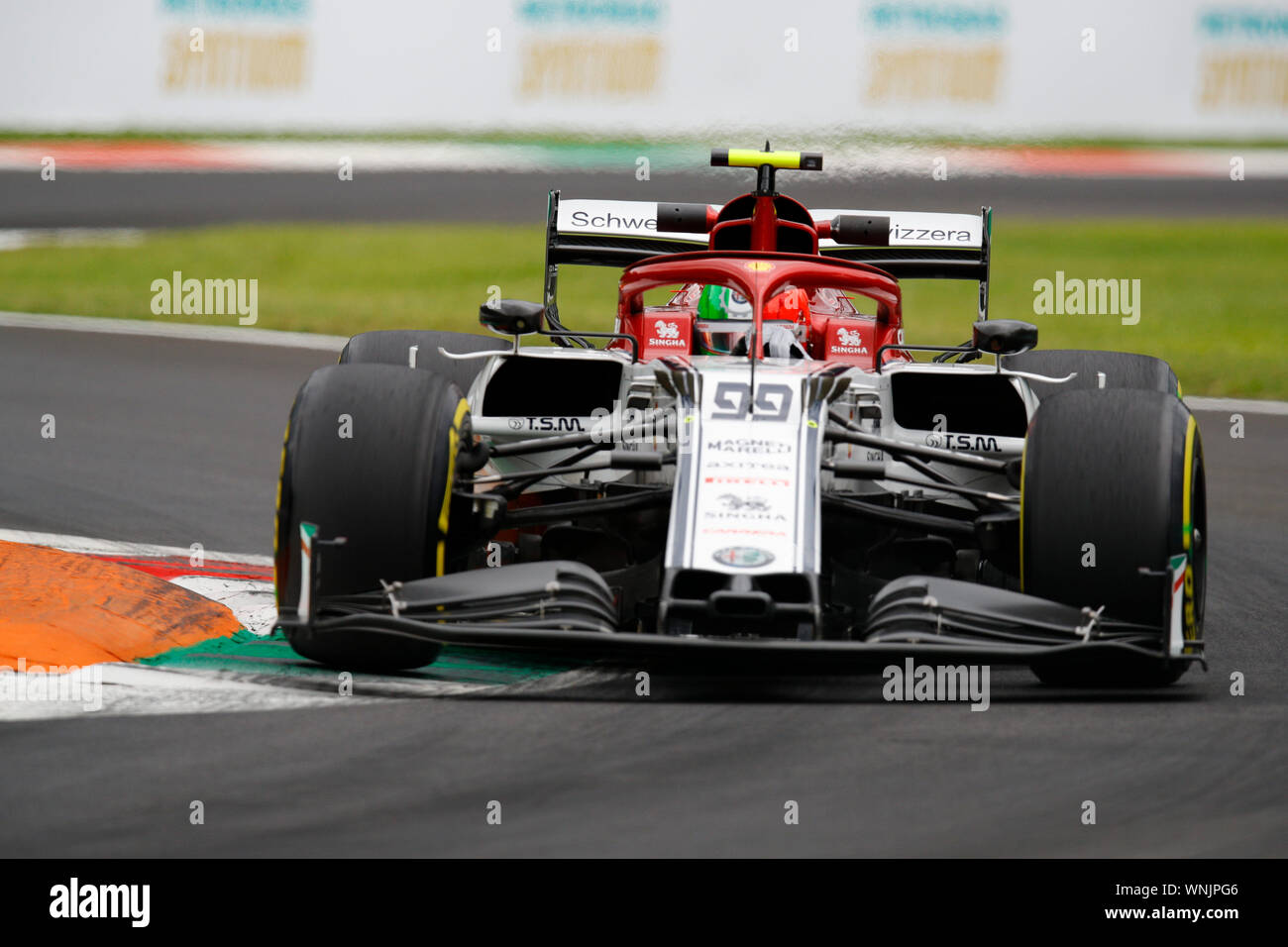 The Formula 1 Italian GP weekend in Monza Circuit Milan Italy Stock ...