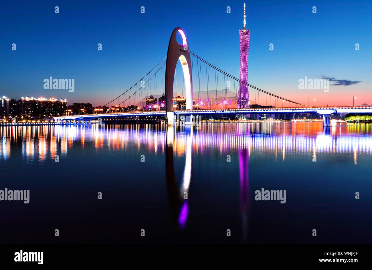 Guangzhou bridge china bridge hi-res stock photography and images - Alamy