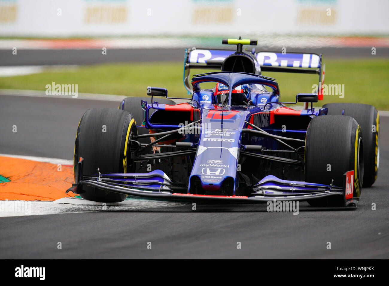 The Formula 1 Italian GP weekend in Monza Circuit Milan Italy Stock ...