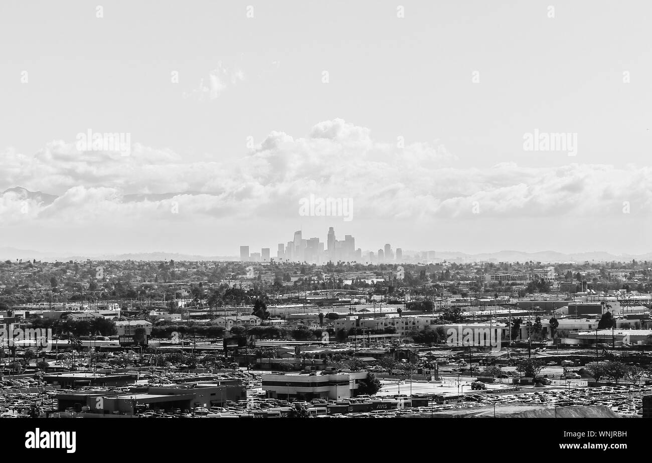 Los angeles scenic Black and White Stock Photos & Images - Alamy