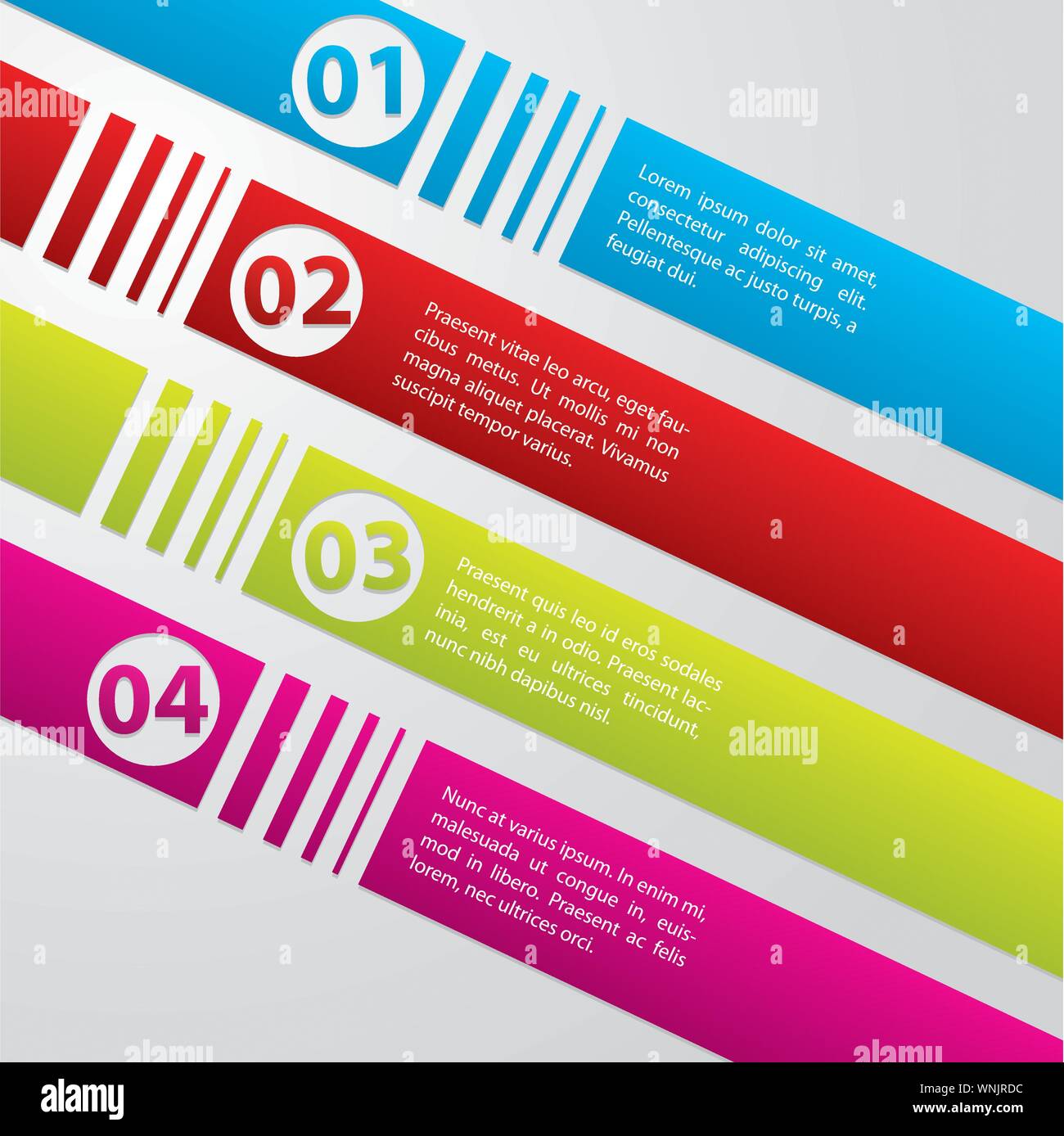 Striped commercial label set Stock Vector Image & Art - Alamy