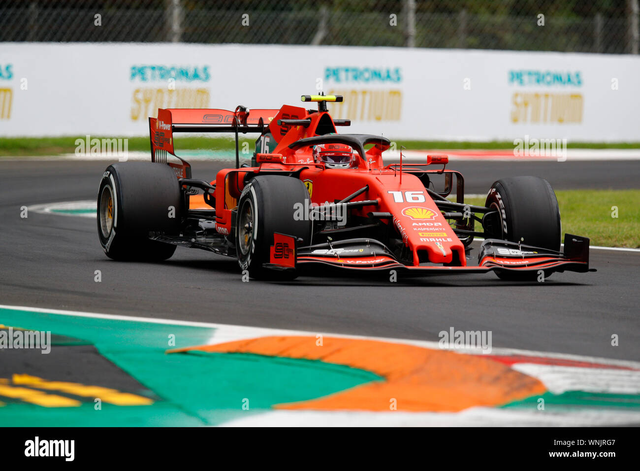 The Formula 1 Italian GP weekend in Monza Circuit Milan Italy Stock ...