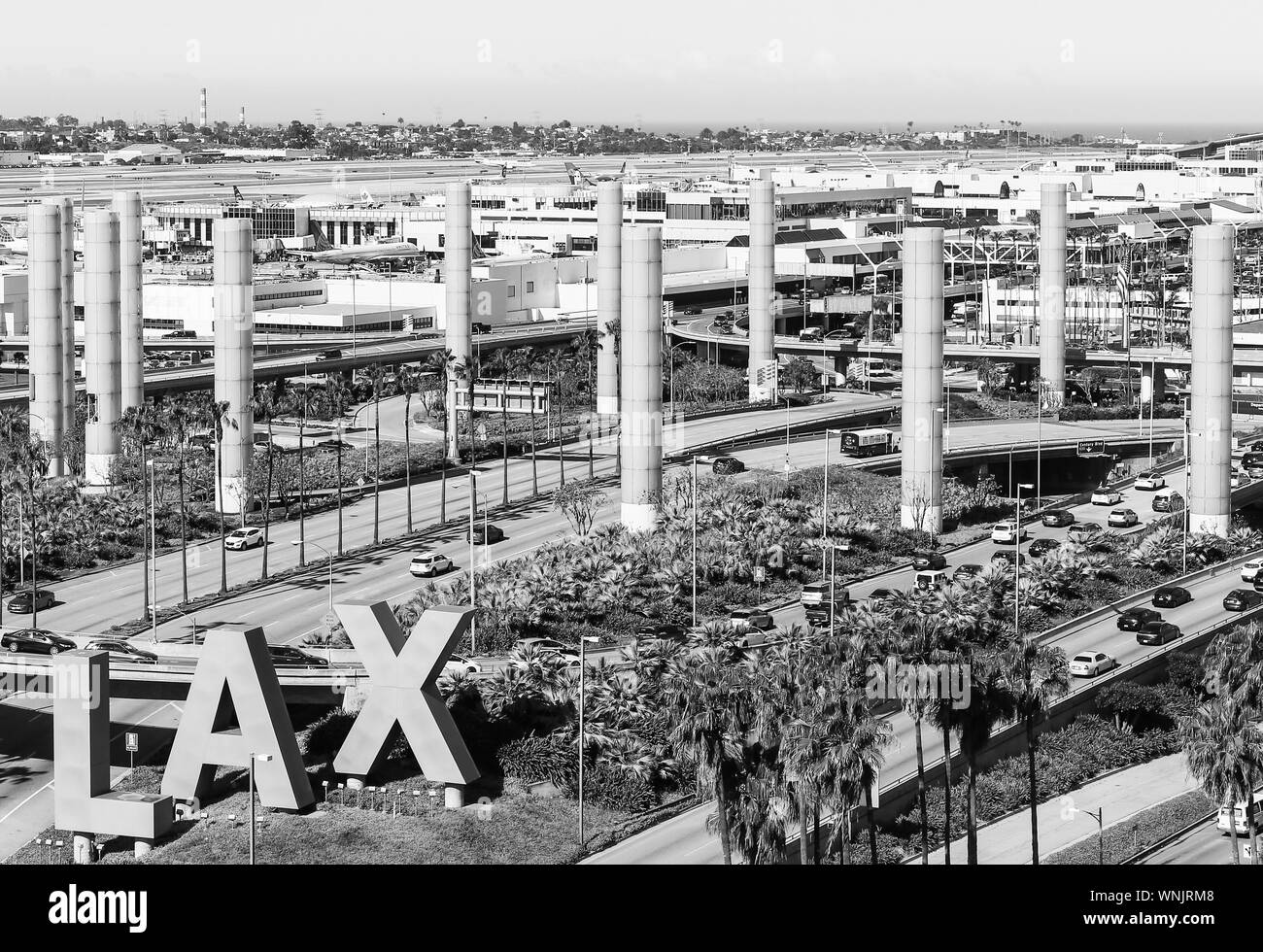 Los Angeles California Usa May 22 2019 The Los Angeles International Airport With Its