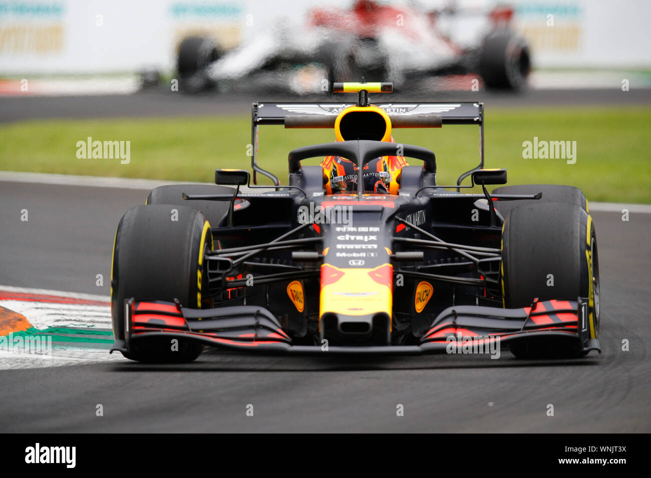 The Formula 1 Italian GP weekend in Monza Circuit Milan Italy Stock ...