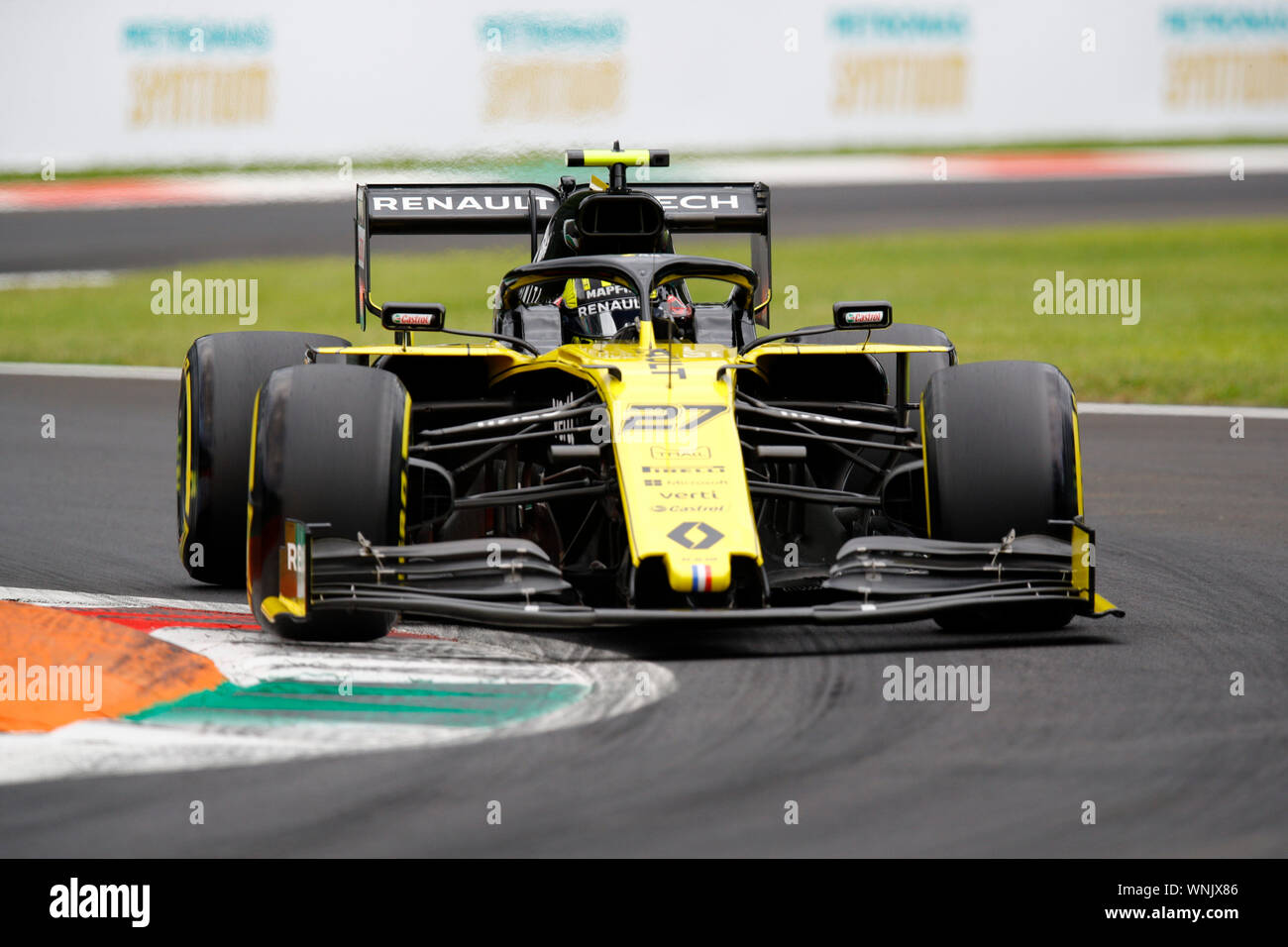 The Formula 1 Italian GP weekend in Monza Circuit Milan Italy Stock ...