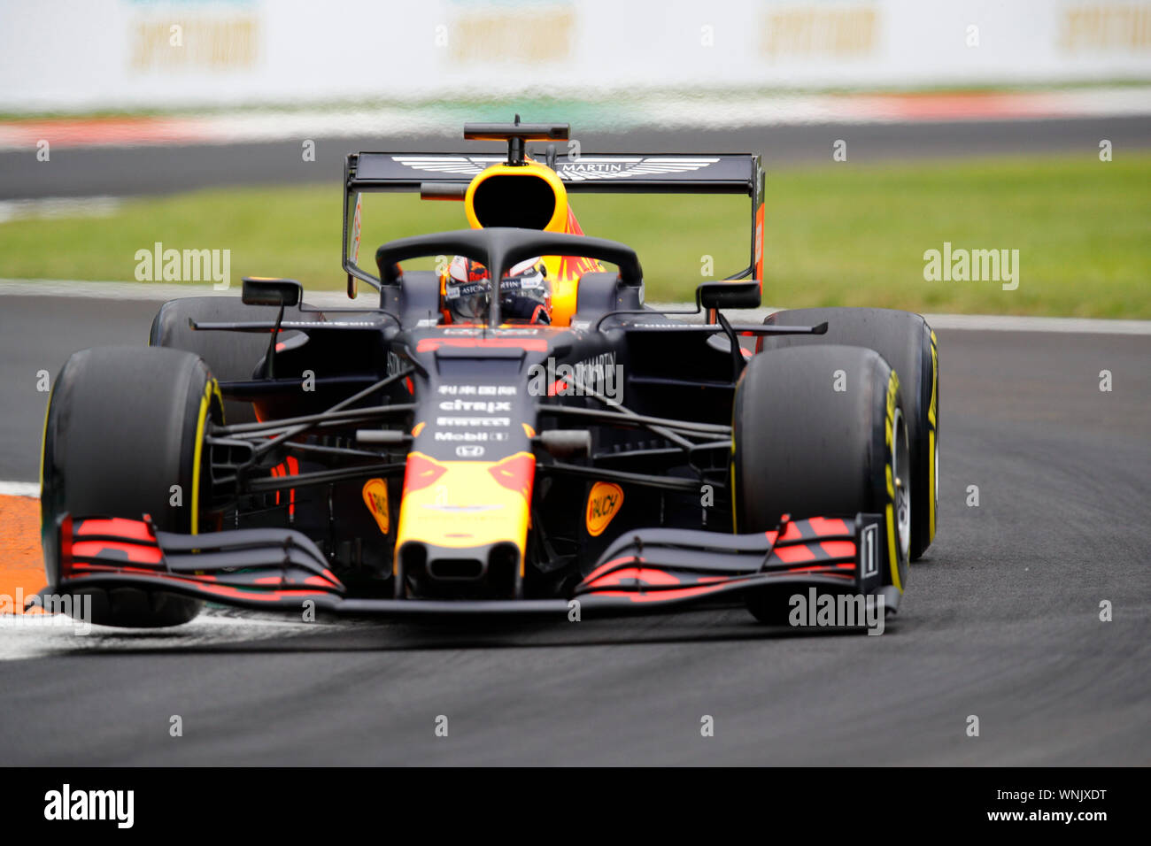 The Formula 1 Italian GP weekend in Monza Circuit Milan Italy Stock ...
