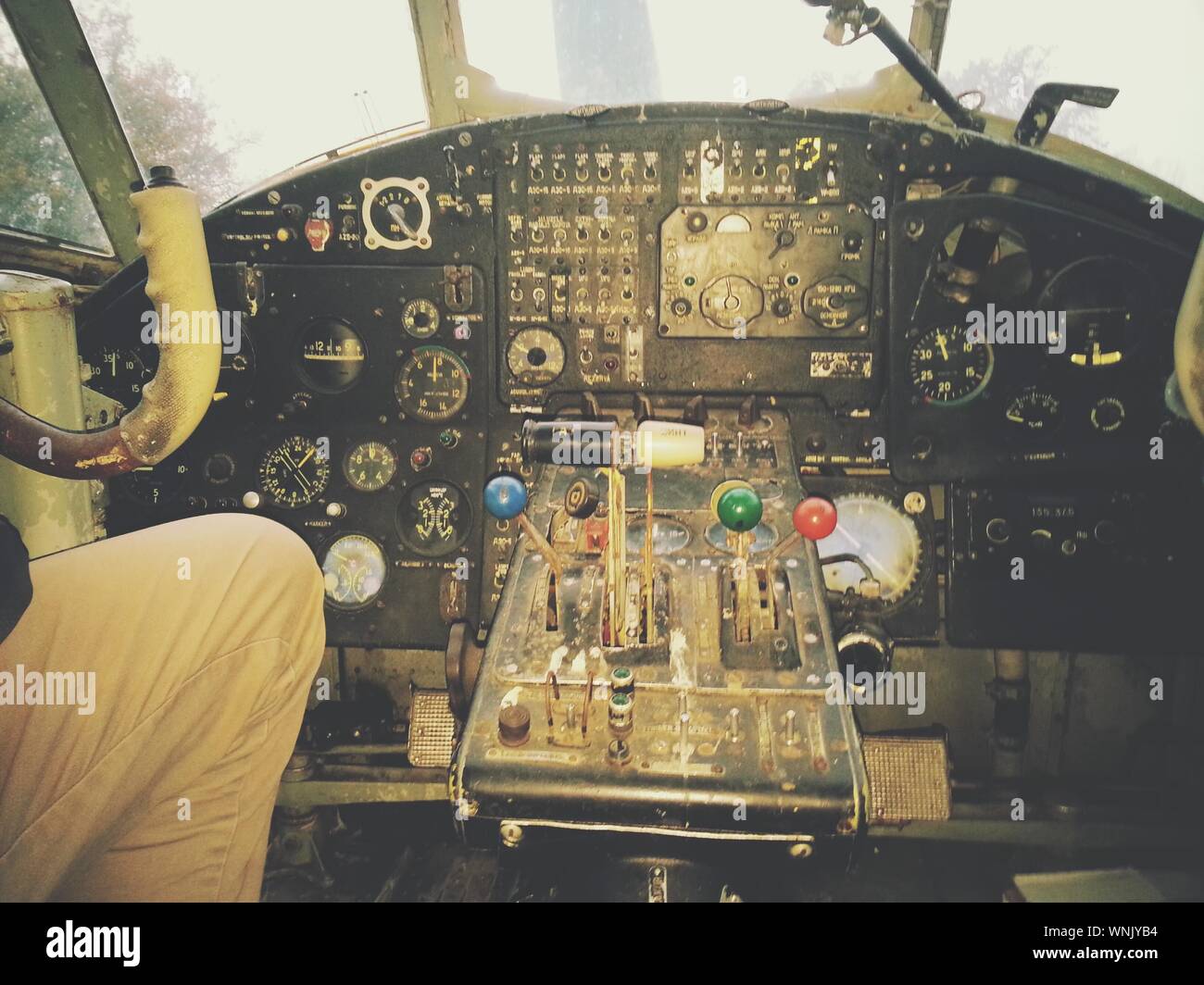 Man cockpit hi-res stock photography and images - Alamy