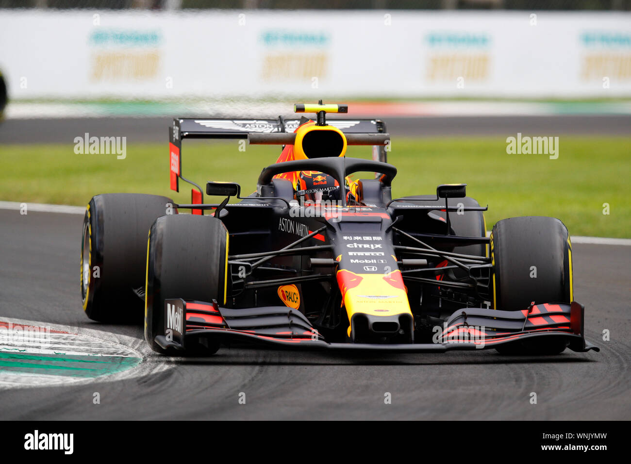 The Formula 1 Italian GP weekend in Monza Circuit Milan Italy Stock ...