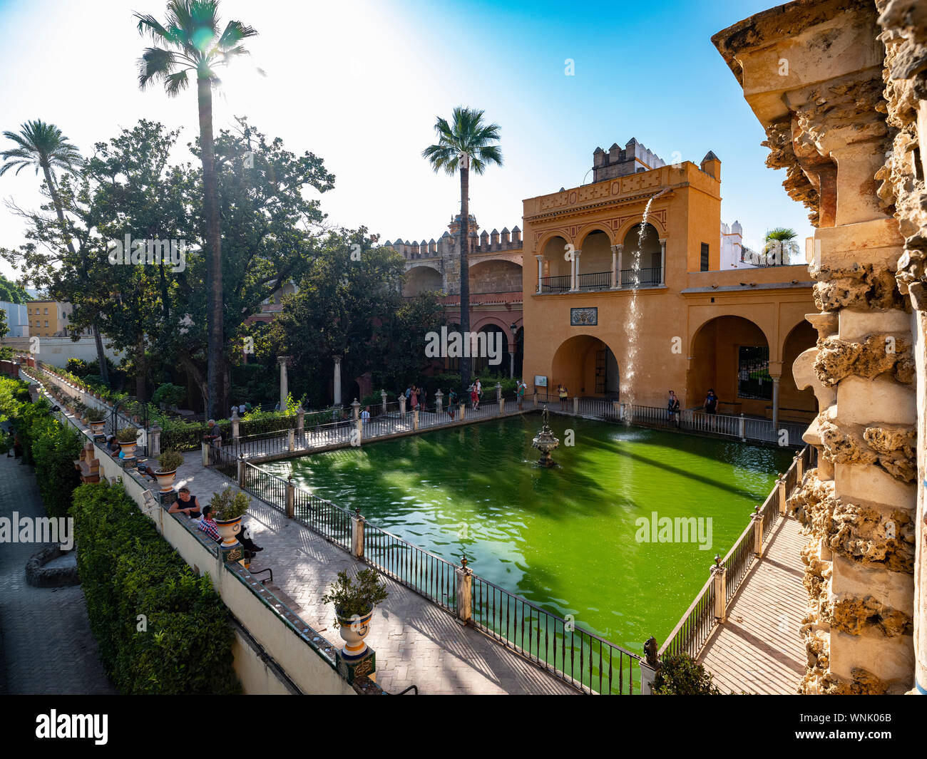 The Real Alcazar Seville The Royal Alcazar's of Seville Christian king ...