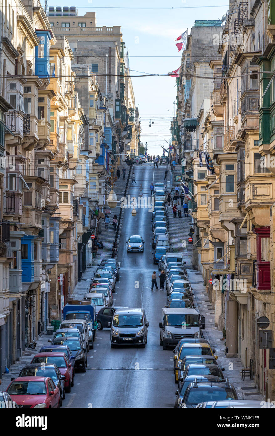 Malta streets hi-res stock photography and images - Alamy