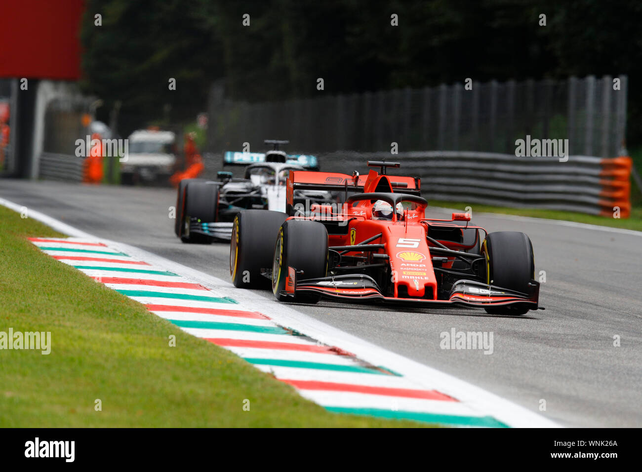 The Formula 1 Italian GP weekend in Monza Circuit Milan Italy Stock ...