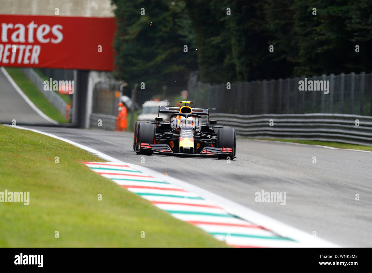The Formula 1 Italian GP weekend in Monza Circuit Milan Italy Stock ...
