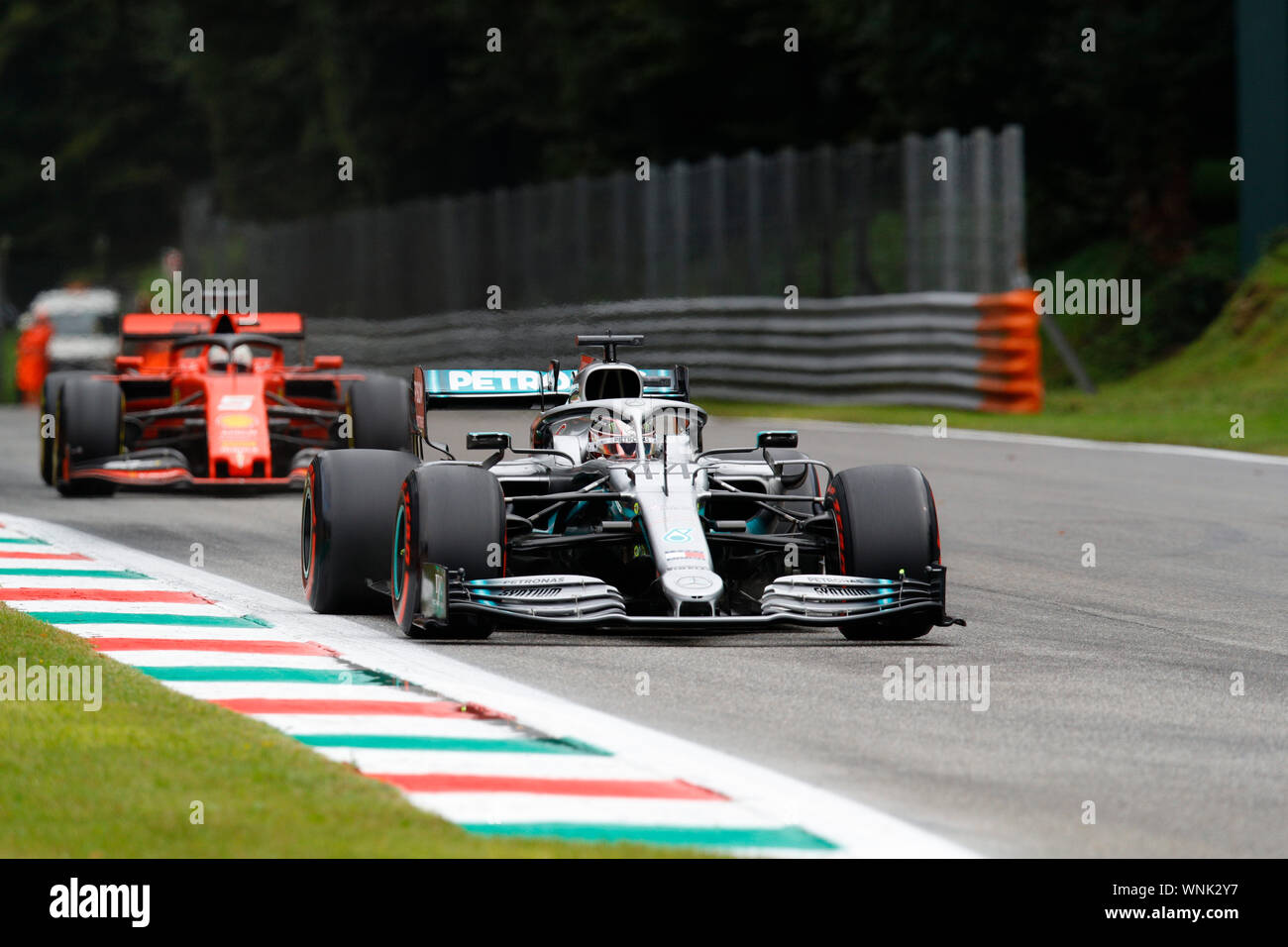 The Formula 1 Italian GP weekend in Monza Circuit Milan Italy Stock ...