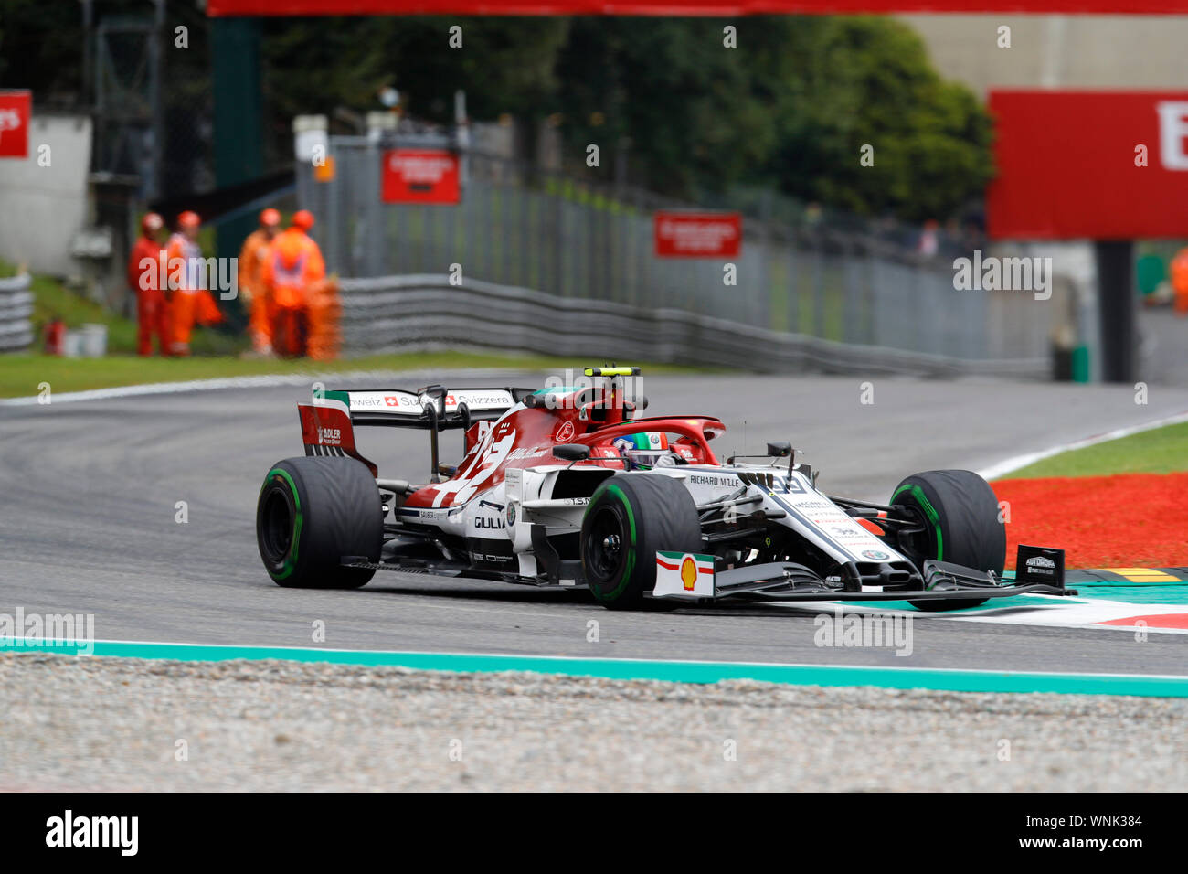 The Formula 1 Italian GP weekend in Monza Circuit Milan Italy Stock ...