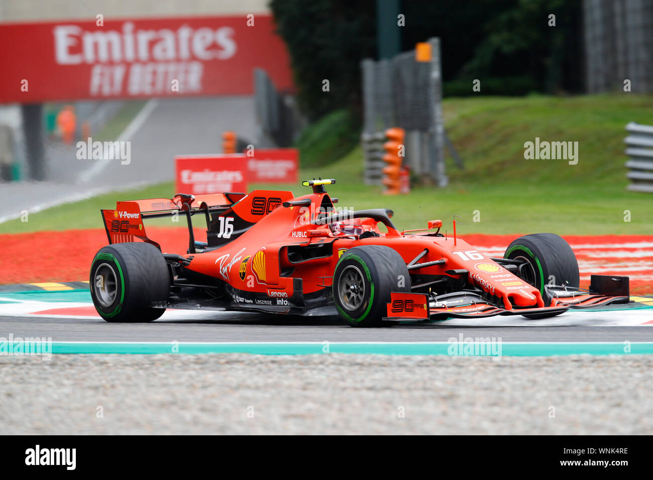 The Formula 1 Italian GP weekend in Monza Circuit Milan Italy Stock ...