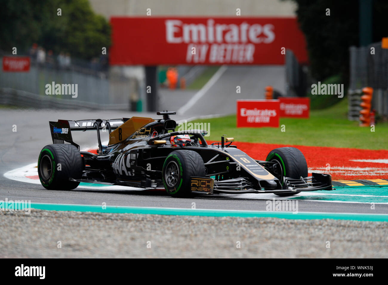 The Formula 1 Italian GP weekend in Monza Circuit Milan Italy Stock ...