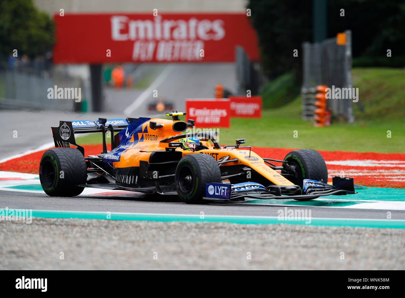 The Formula 1 Italian GP weekend in Monza Circuit Milan Italy Stock ...