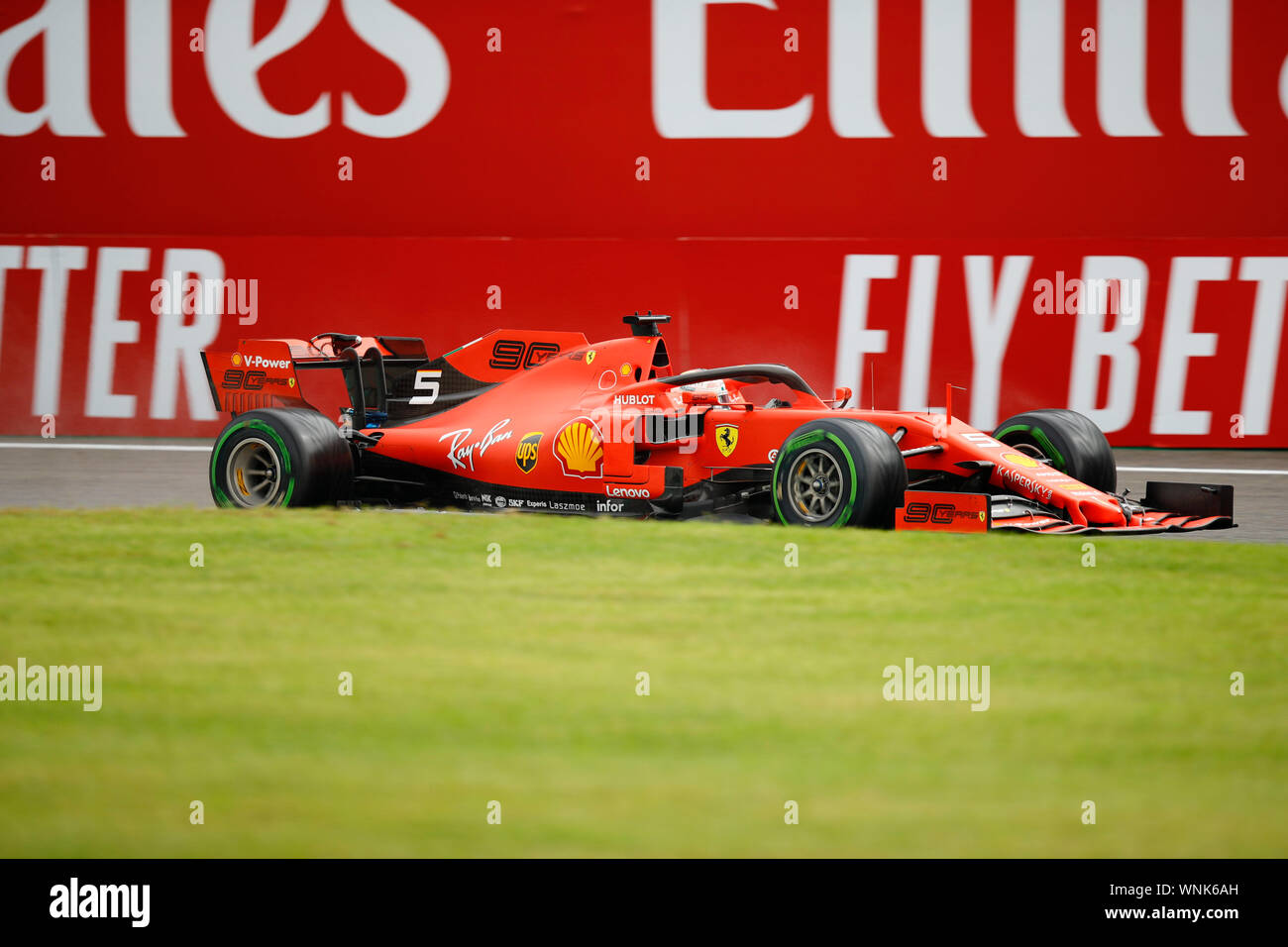 The Formula 1 Italian GP weekend in Monza Circuit Milan Italy Stock ...