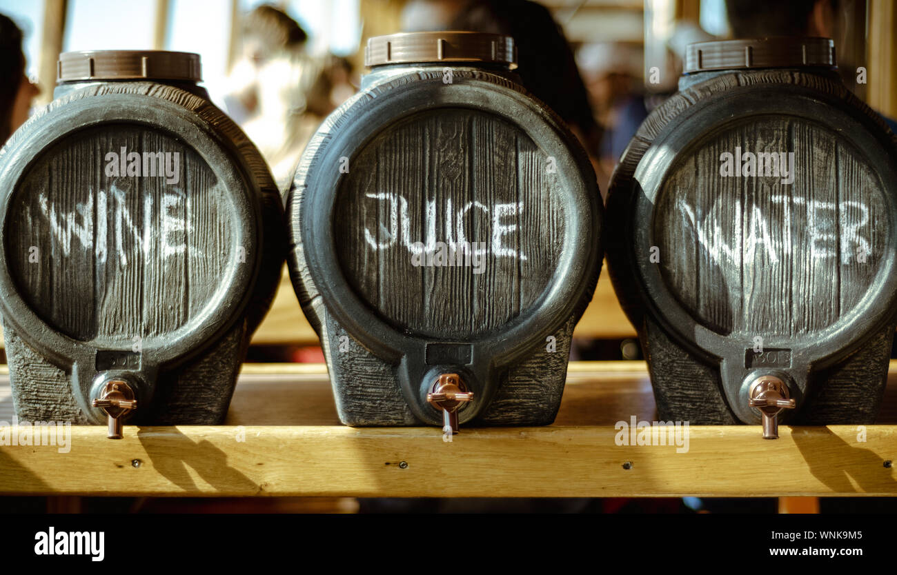 Blank barrel hi-res stock photography and images - Alamy