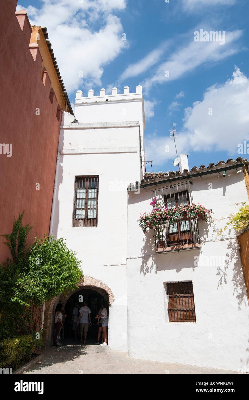 SPAIN, SEVILLE: Lots of beautiful old Moorish architecture in Seville ...