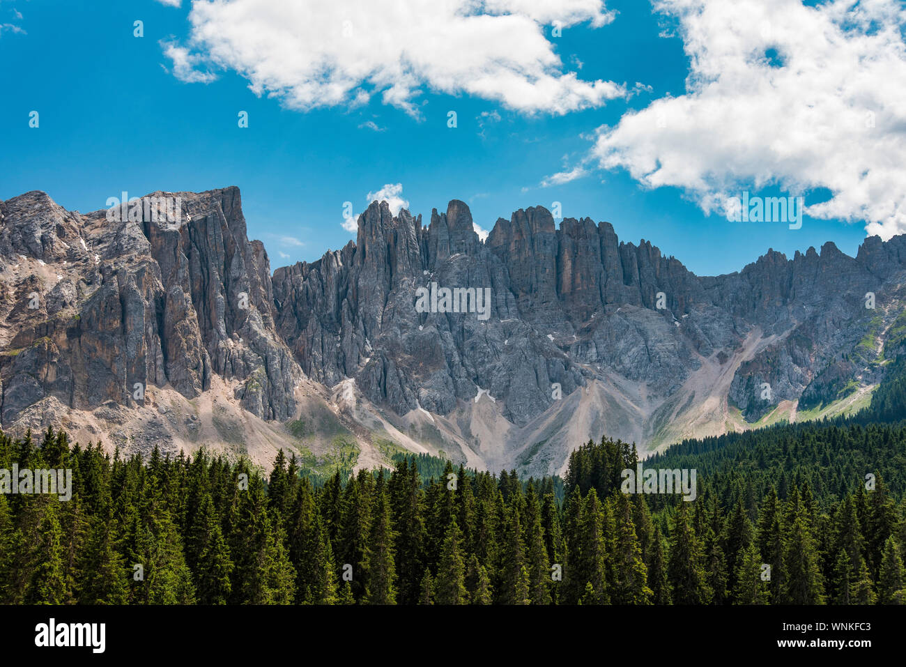 Emotions of colors on Lake Carezza. Dolomites, Italy Stock Photo - Alamy