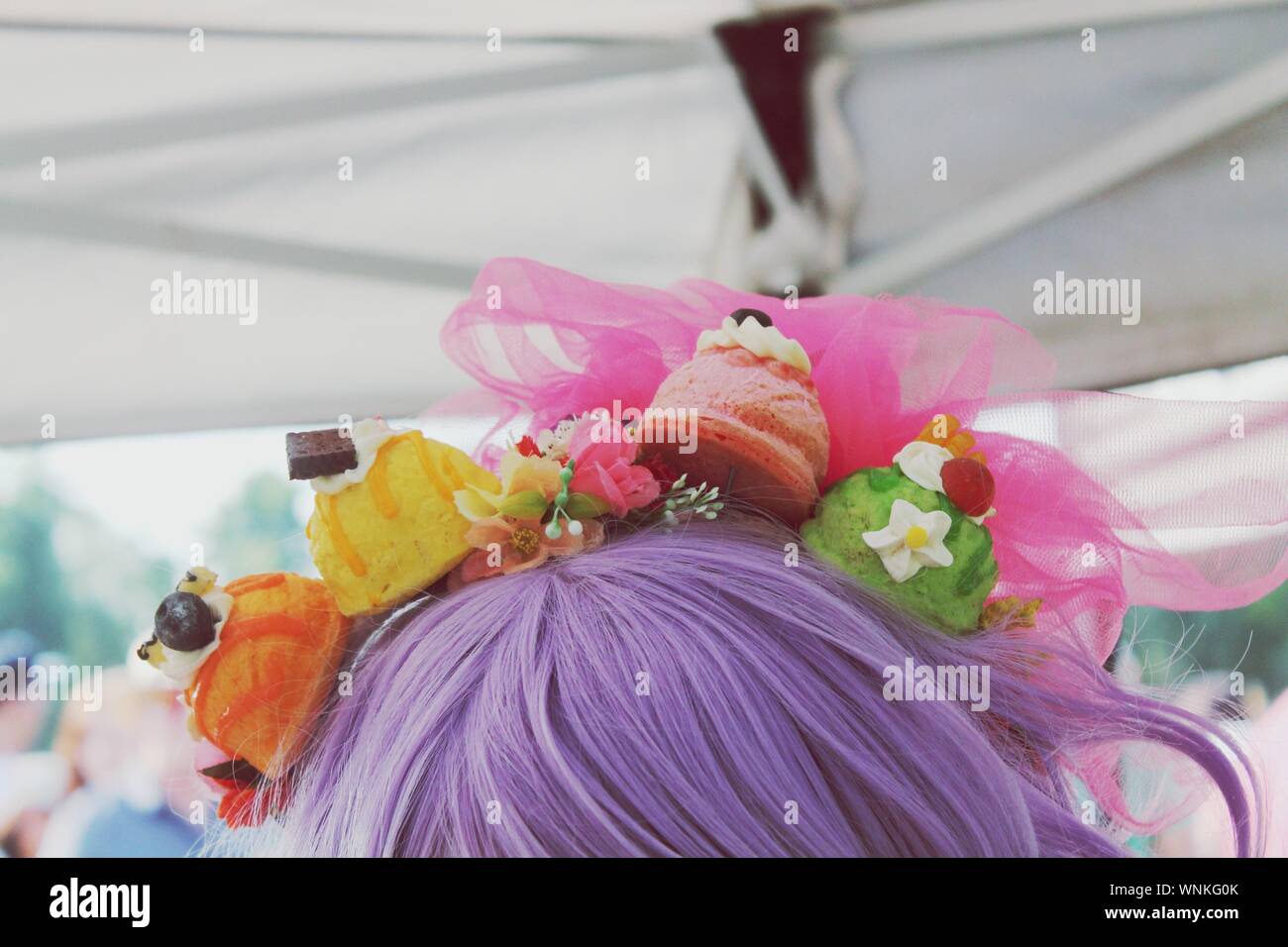Wig on the head hi-res stock photography and images - Alamy
