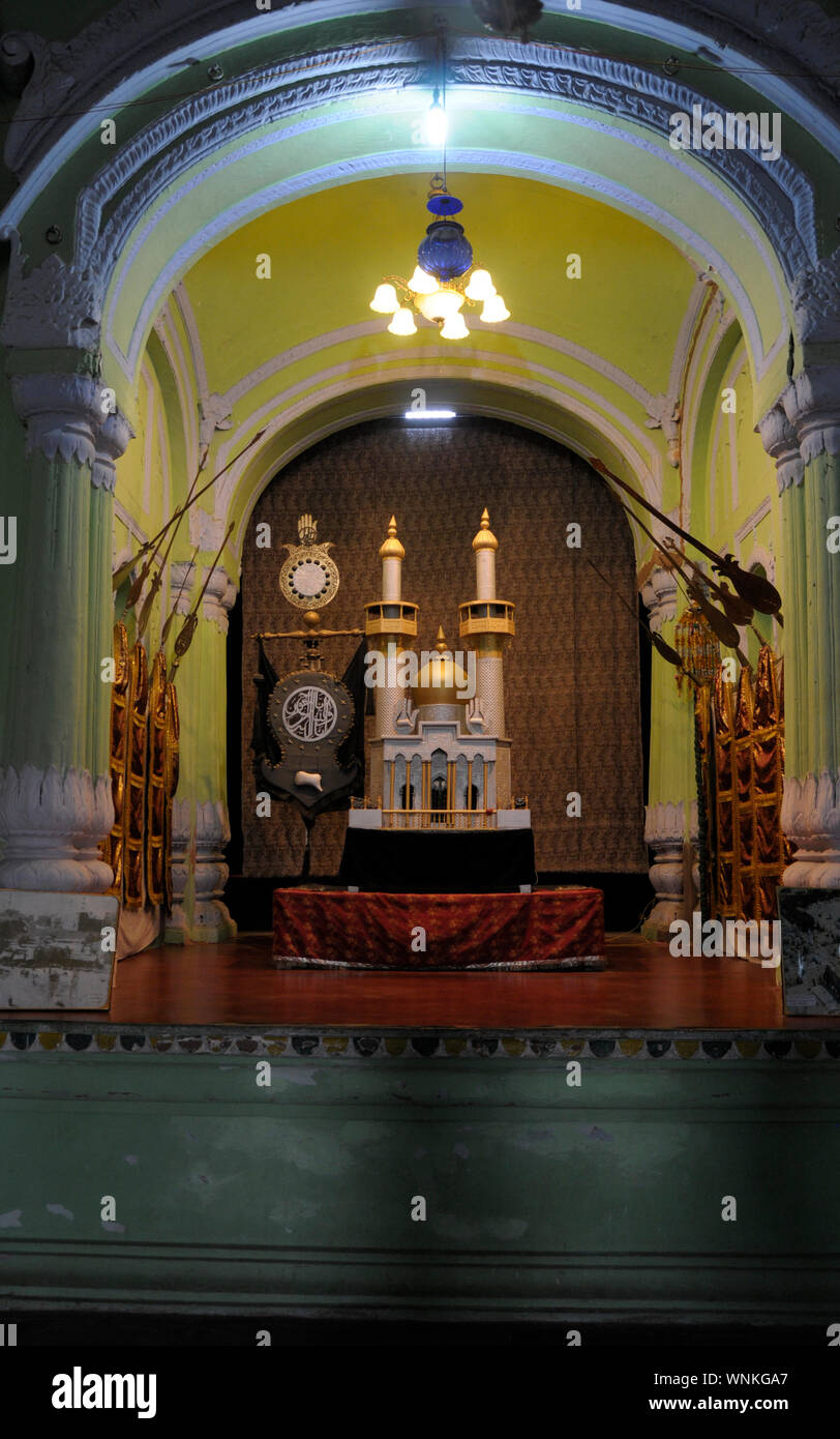 The Bada Imambada in Lucknow, Uttar Pradesh, built by Muslim ruler Asaf ...