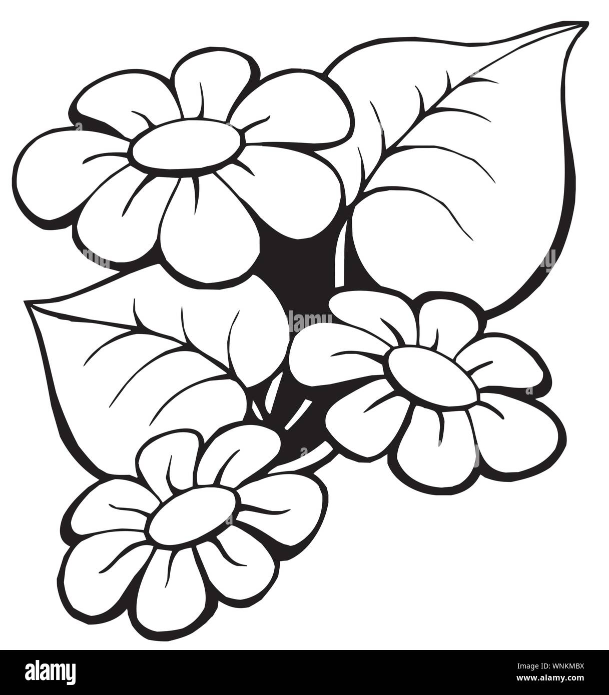 Floral motive 1 Stock Vector Image & Art - Alamy