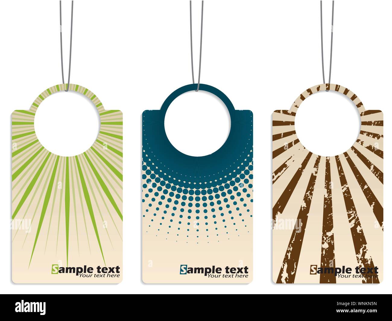 Hanging wallpaper shop Stock Vector Images - Alamy