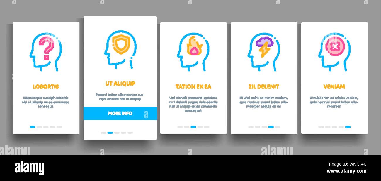 Question marks brain Stock Vector Images - Alamy