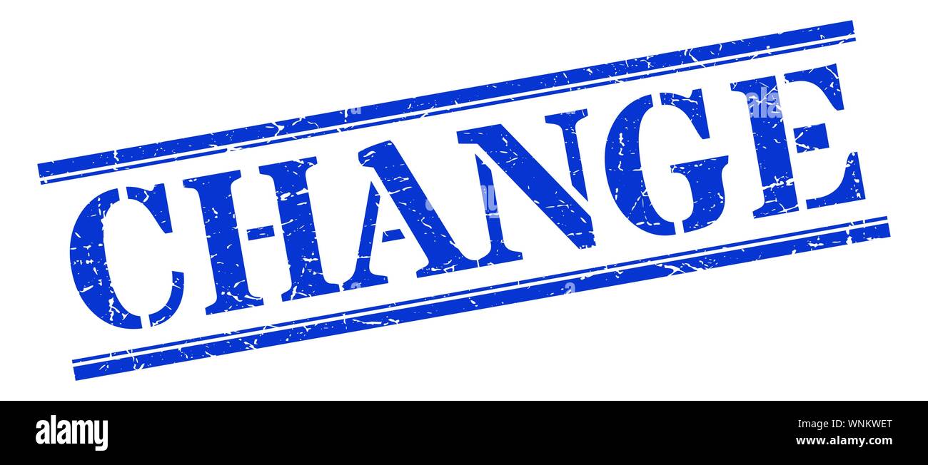 change stamp. change square grunge sign. change Stock Vector Image ...