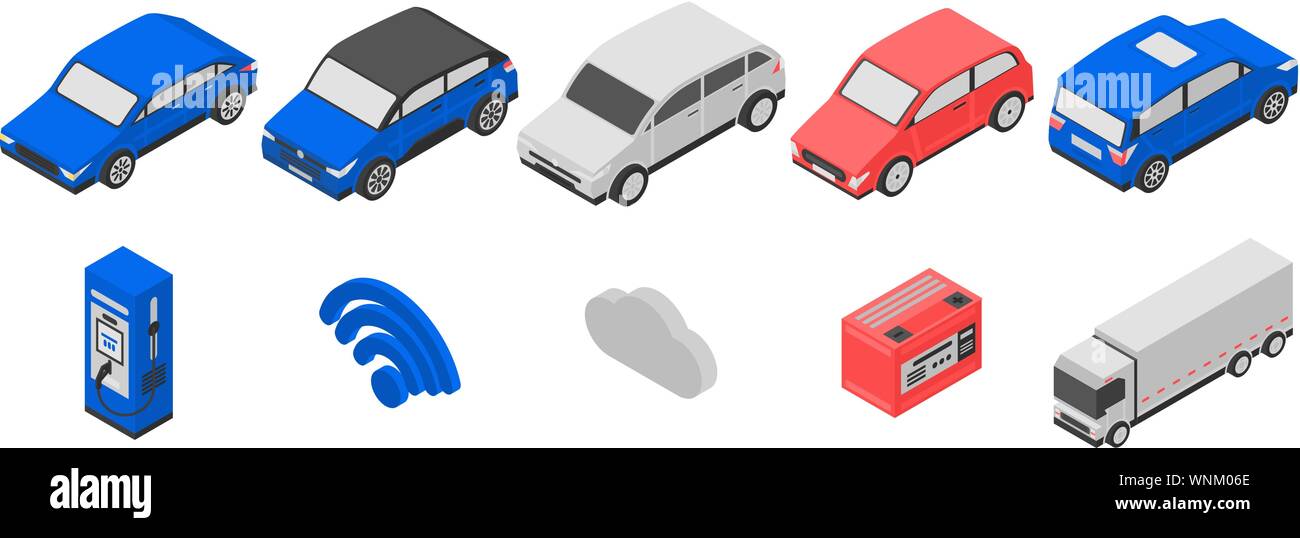 Tesla front view Stock Vector Images - Alamy