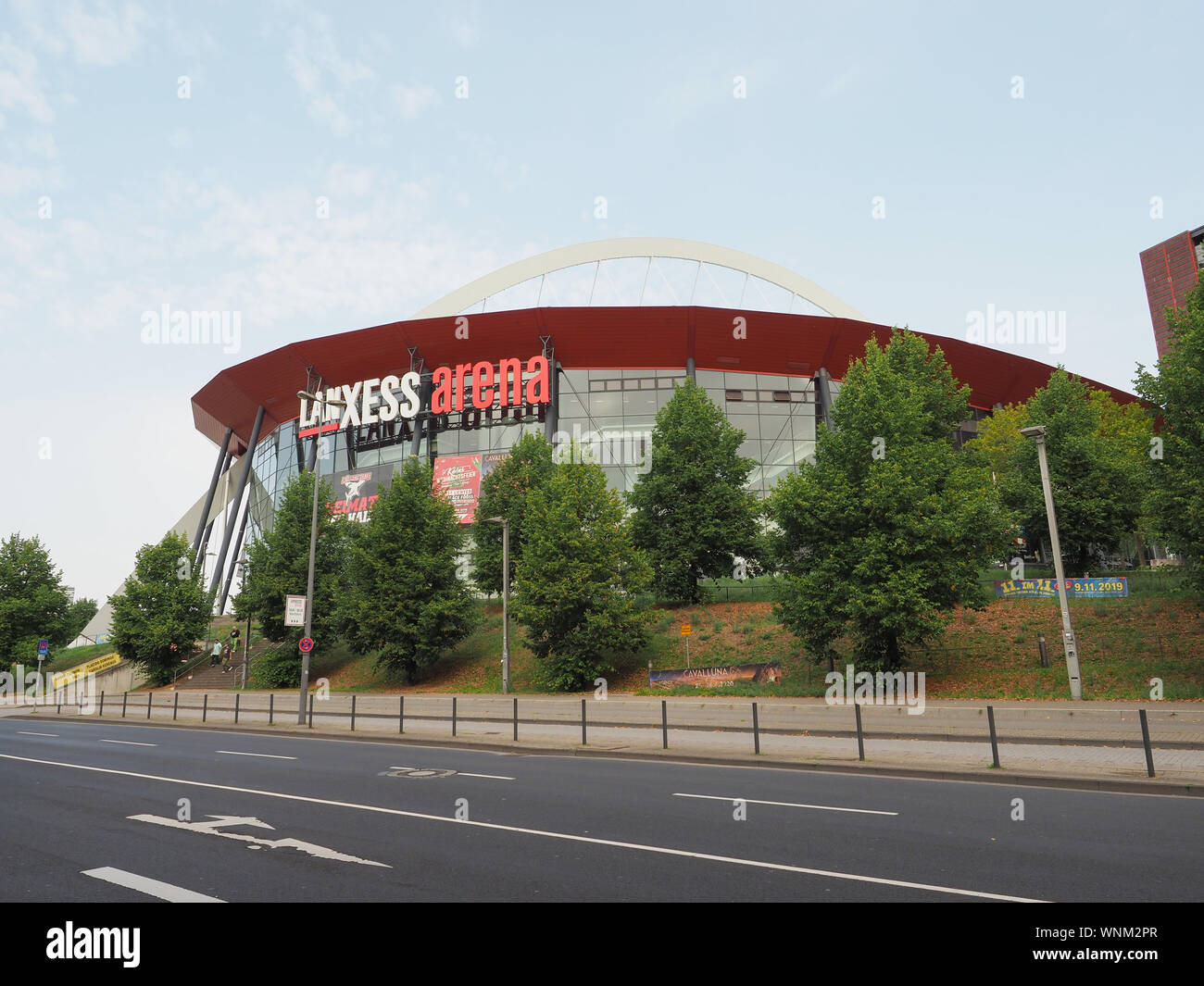 KOELN, GERMANY - CIRCA AUGUST 2019: Koelnmesse (meaning Cologne Trade ...