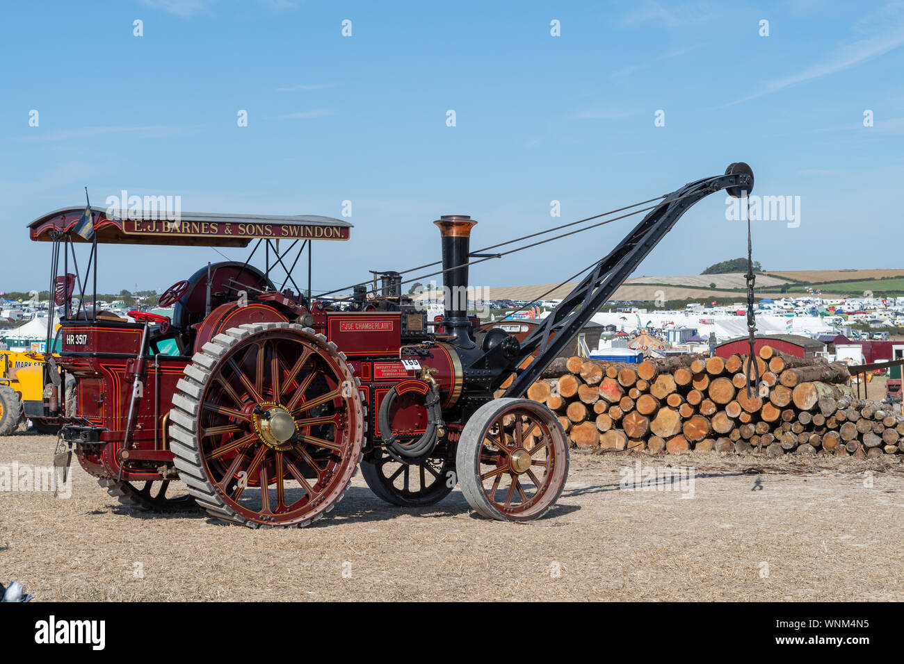 Blandford Forum.Dorset.United Kingdom.August 24th 2019.A restored ...