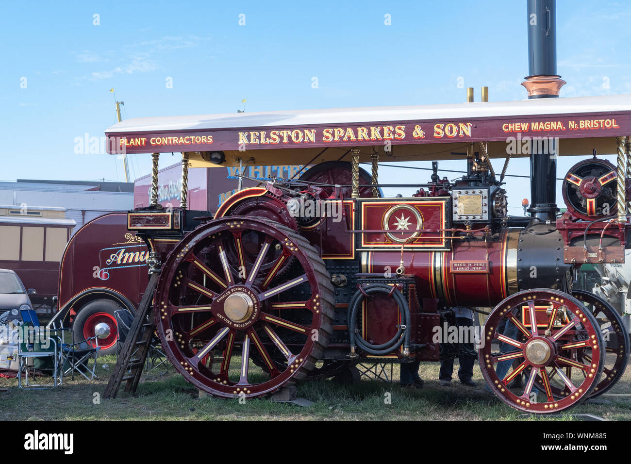 Burrel traction engine hi-res stock photography and images - Alamy