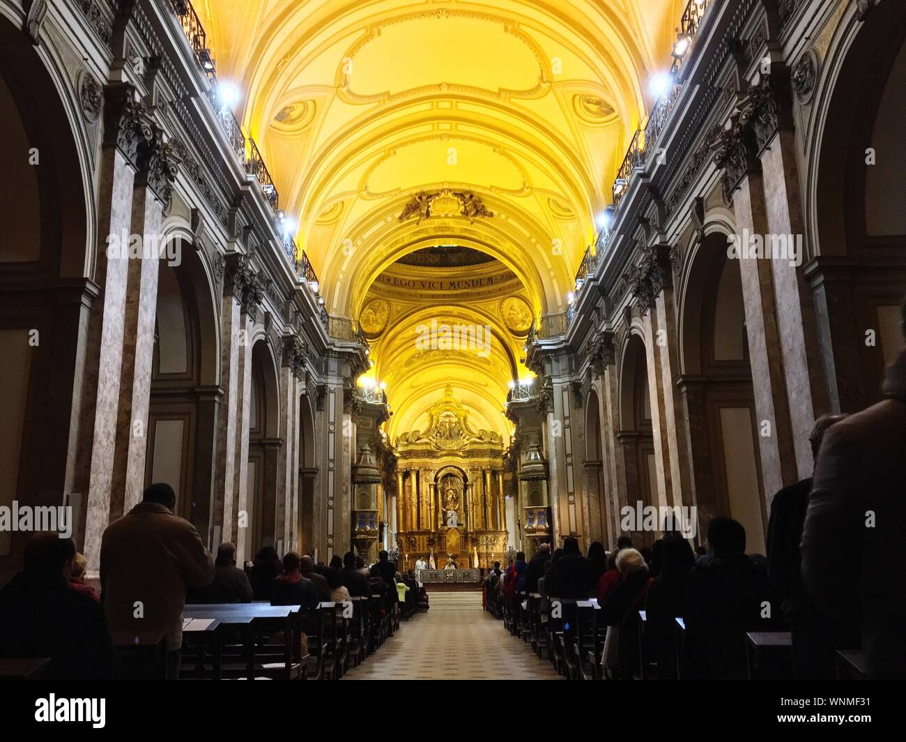 People praying in church hi-res stock photography and images - Alamy