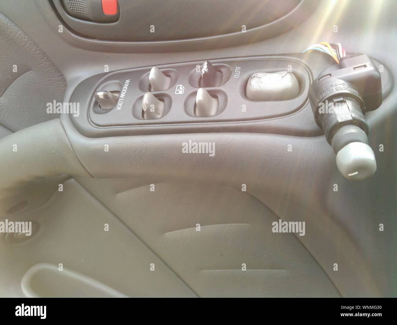 Door panel switches hi-res stock photography and images - Alamy