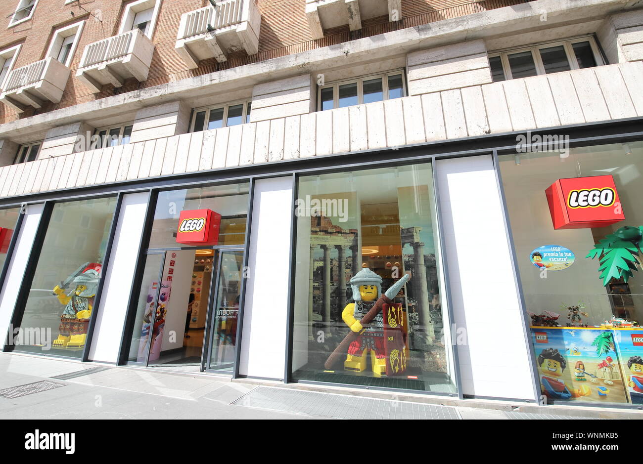 LEGO shop in Condotti street Rome Italy Stock Photo - Alamy