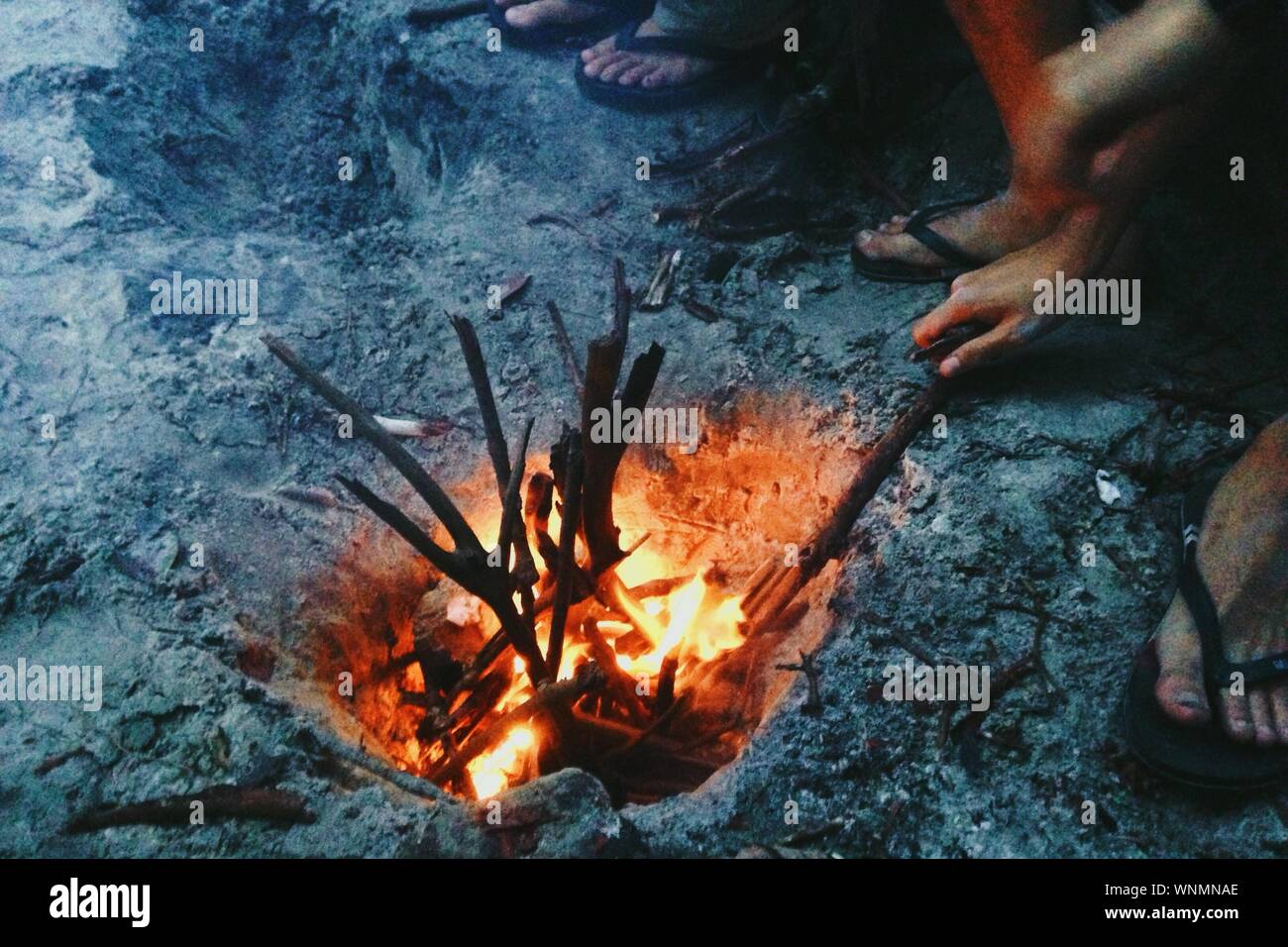 Ground fire hi-res stock photography and images - Alamy