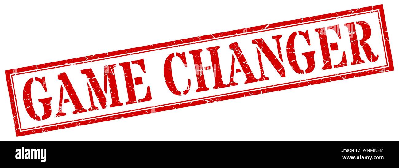 game changer stamp. game changer square grunge sign. game changer Stock ...