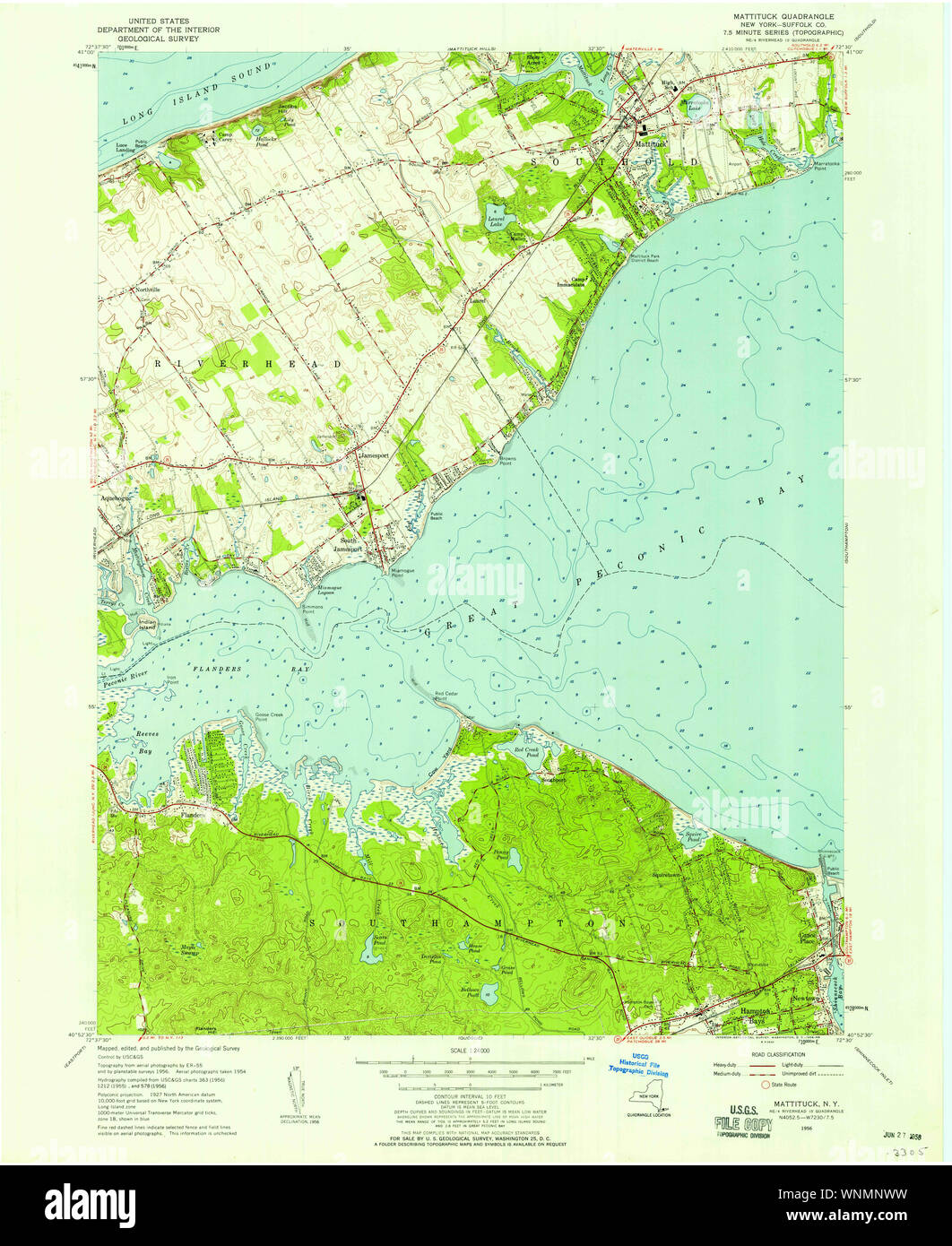 Map of mattituck hi-res stock photography and images - Alamy