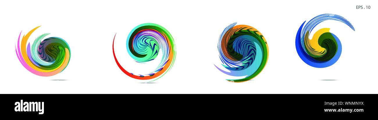 Vector vortex with a white background Stock Vector Image & Art - Alamy