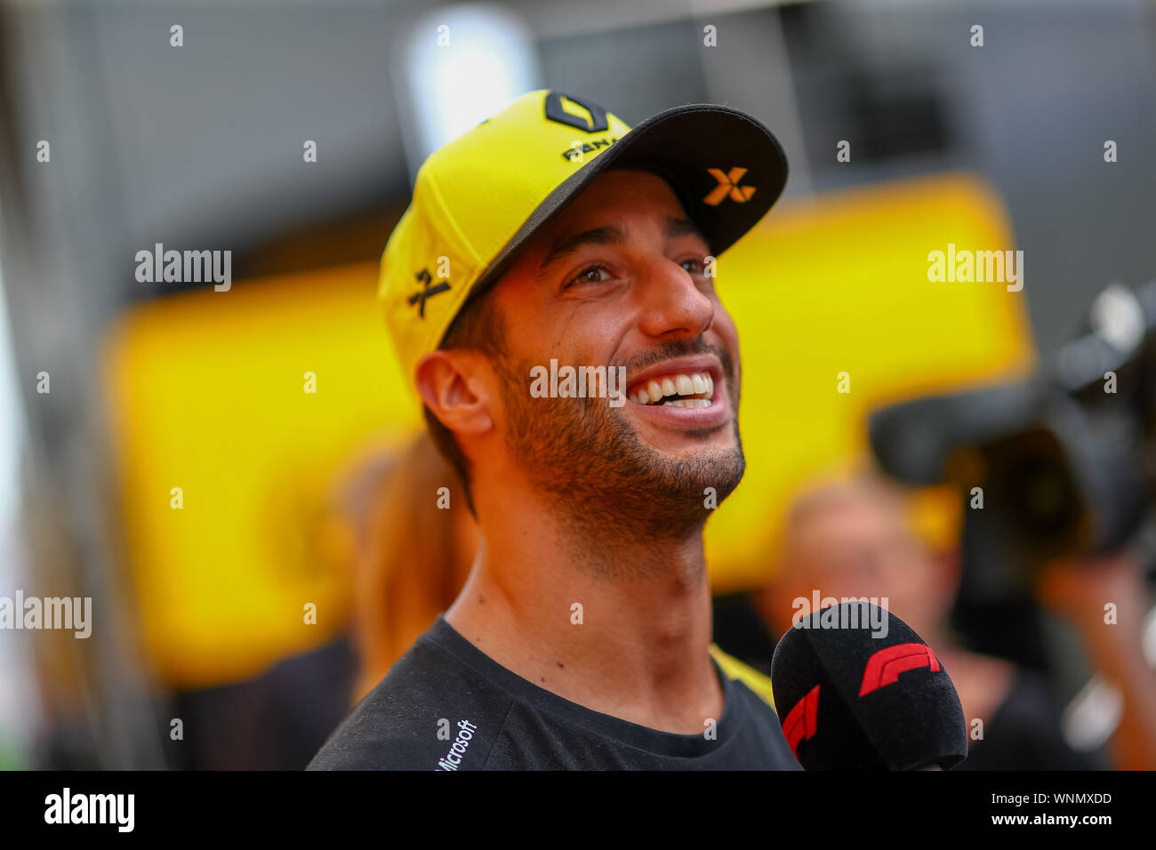 #03 DANIEL RICCIARDO RENAULT F1 TEAM. ITALIAN GP, MONZA 5-8 SEPTEMBER ...