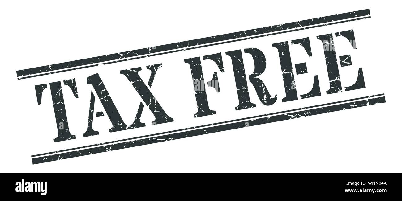 tax free stamp. tax free square grunge sign. tax free Stock Vector ...