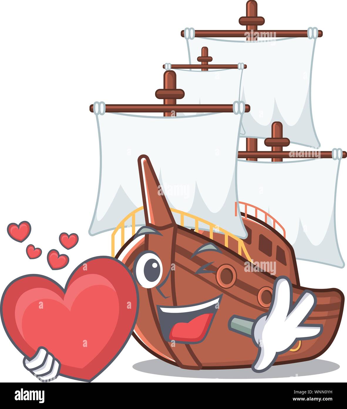 Pirate flag heart hi-res stock photography and images - Alamy