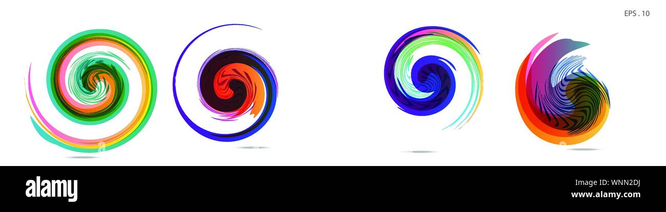 Vector Vortex With A White Background Stock Vector Image And Art Alamy