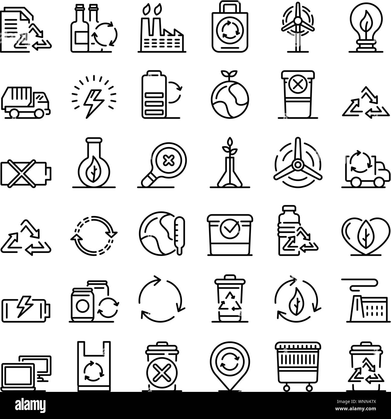 Recycling water commercial Stock Vector Images - Alamy